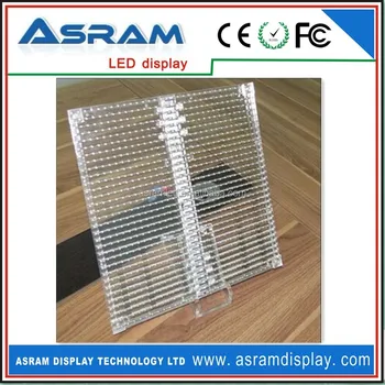 Building Transparent Glass Led Display,See Through Led Display Flexible ...
