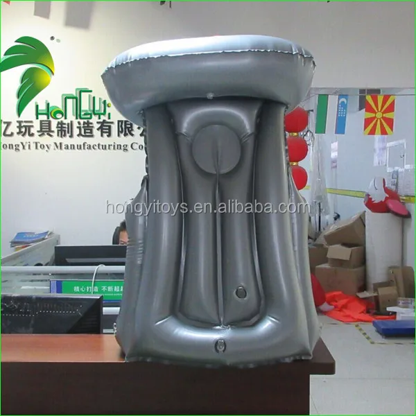 New Cool Inflatable Silver Helium Balloon / Costume Fat Suit / Wearable ...
