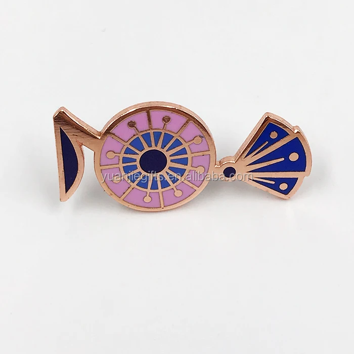 Red Triangle Lapel Pin - Metal Enamel Badge for Souvenirs | 1.25 Inch ...