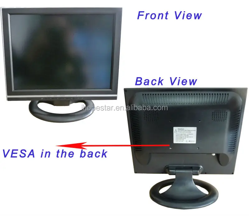 Portable 14 Inch To 19 Inch Dc 12c Led Tv Lcd Monitor - Buy Dc 12v 14 ...