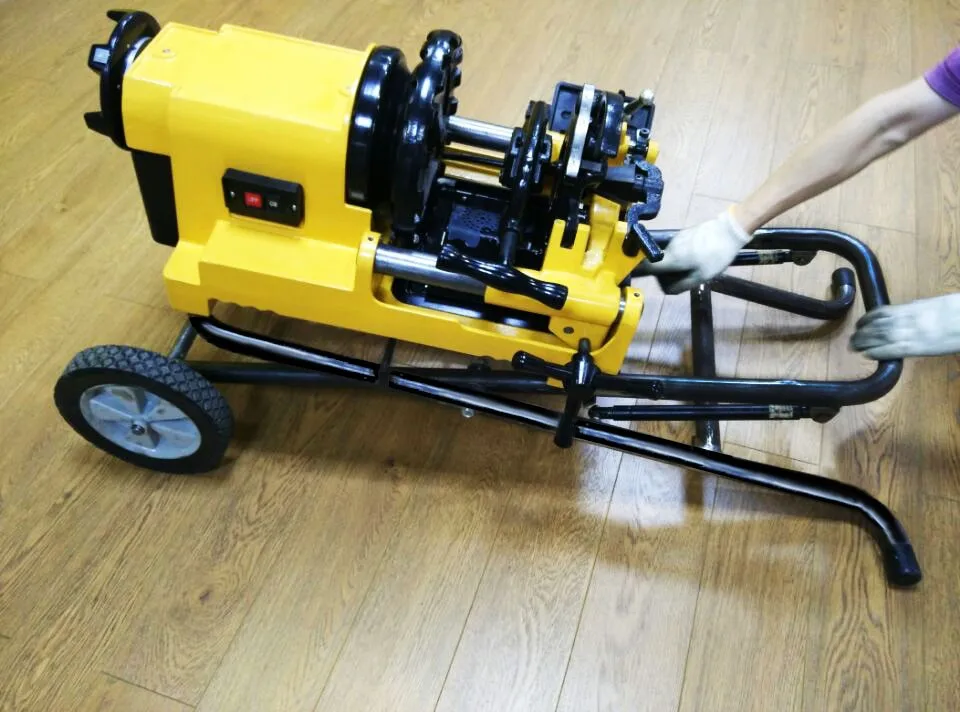 2" 1500w Portable Electric Pipe Threading Machine / Tube Threader - Buy ...