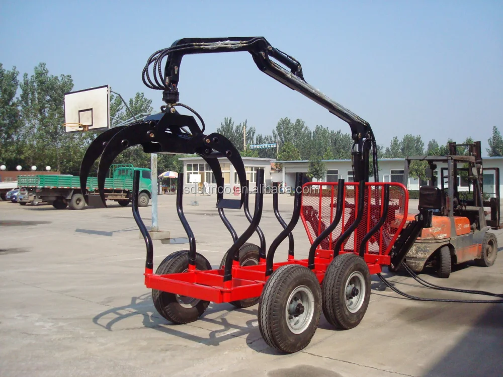 Traktor Implementieren!! Traktor Protokoll Anhänger Mit Kran,Atv ...