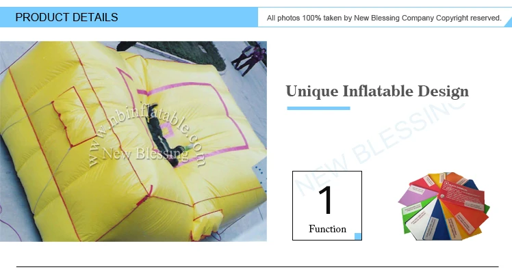 Inflatable Stunt Landing Airbag - Safe Free Fall & Bike Jump