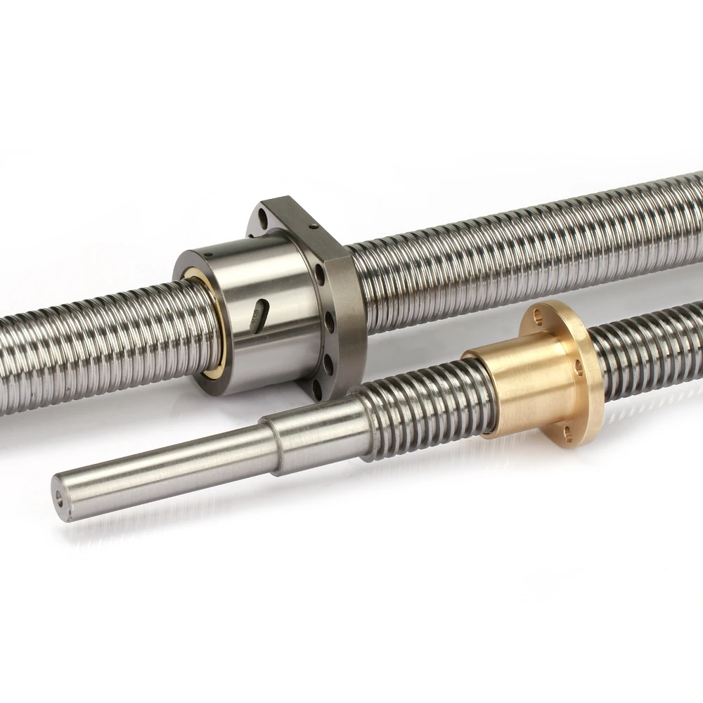 Tr8 * 1mm 2mm 4mm 8mm 10mm Memimpin Sekrup 4 Lapangan 2 Start Ulir ...