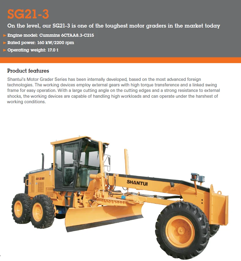 Shantui new hot sale motor grader SG14/SG16-3/SG18-3/SG21-3/SG24-3 for ...