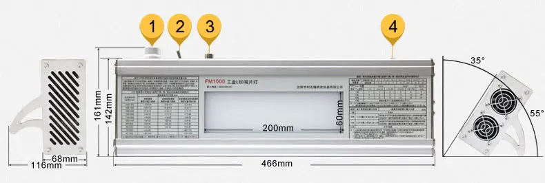 RT Testing Machine NDT XRAY Radiographic LED Film Viewer