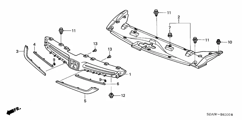 Honda Accord Grille - Top Quality Car Front Grill