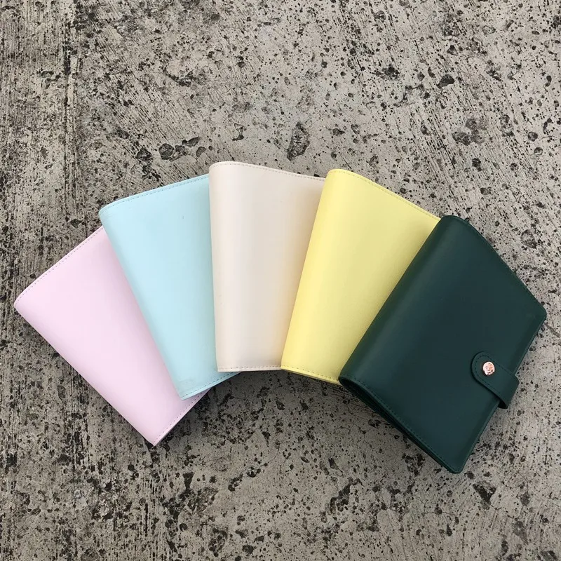 Custom 6 Ring Binder Notebook Leather Organizer Planner - Buy 6 Ring ...