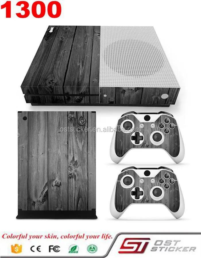 Skin Decal Sticker For Xbox One S Slim Console Decals Template - Buy ...