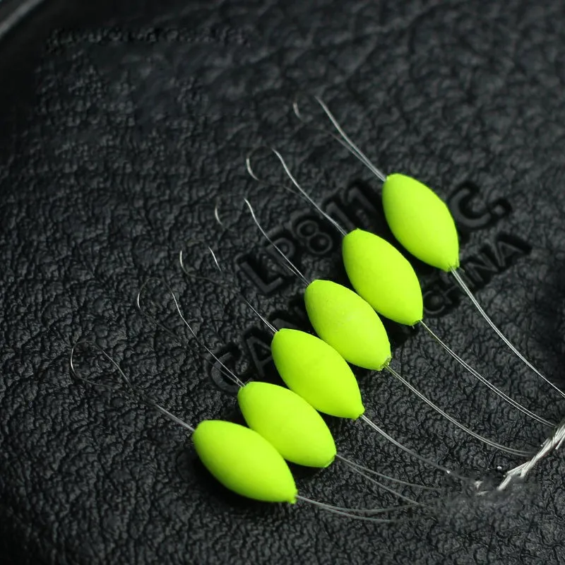 Matte Fluorescent Fish Float Elliptical Streamlined Fish Float ...