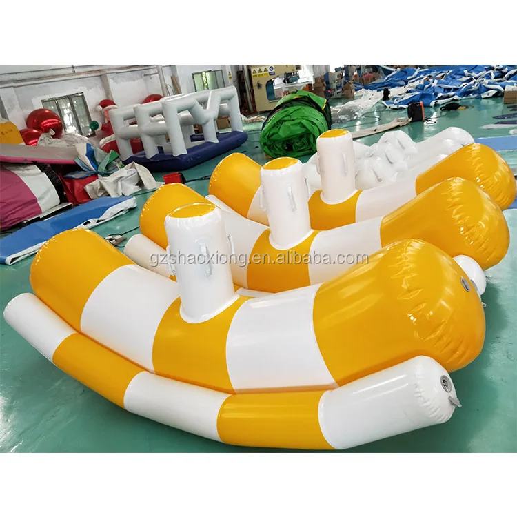 Floating Banana Seesaw - Inflatable Pool Fun for All Ages