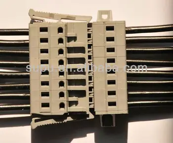 Supu 2- 24 Poles Wago Spring Male Female Terminal Block Connector - Buy ...