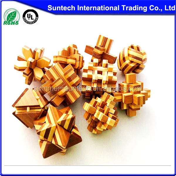 3d Iq Brain Adults Wooden Intelligence Puzzle Toys,Wooden Puzzle For ...