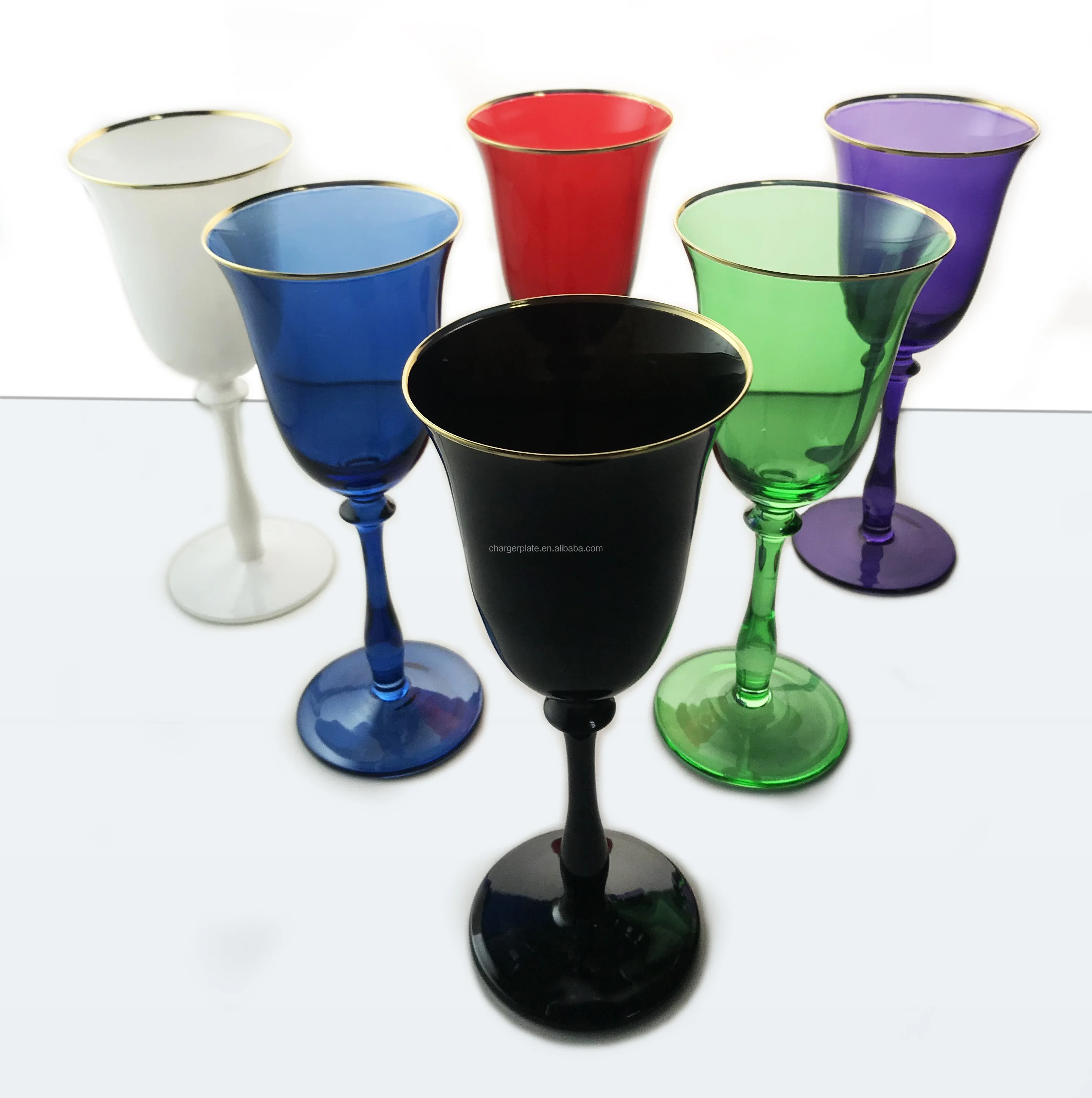 Colorful Glassware - Elegant Decorative Wedding Sets