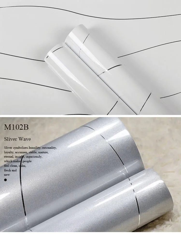 High Glossy Self Adhesive Decorative Wallpaper/ Wall Sticker For Home ...