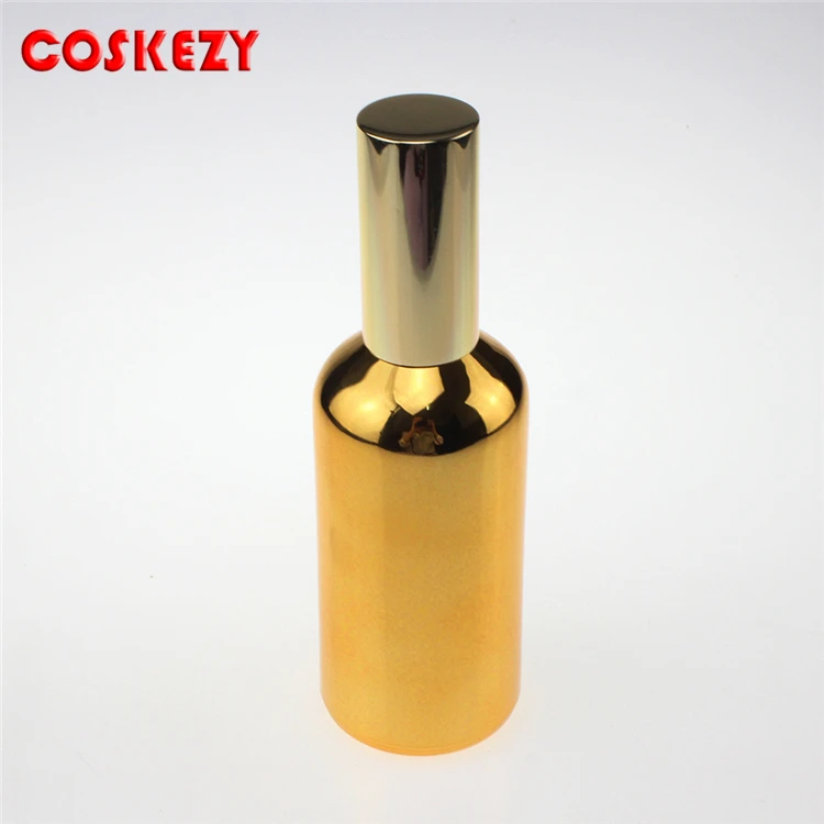 Fine Mist Golden 100ml Glass Spray Bottle,10 Ml 15 Ml 30 Ml 50 Ml 100 ...