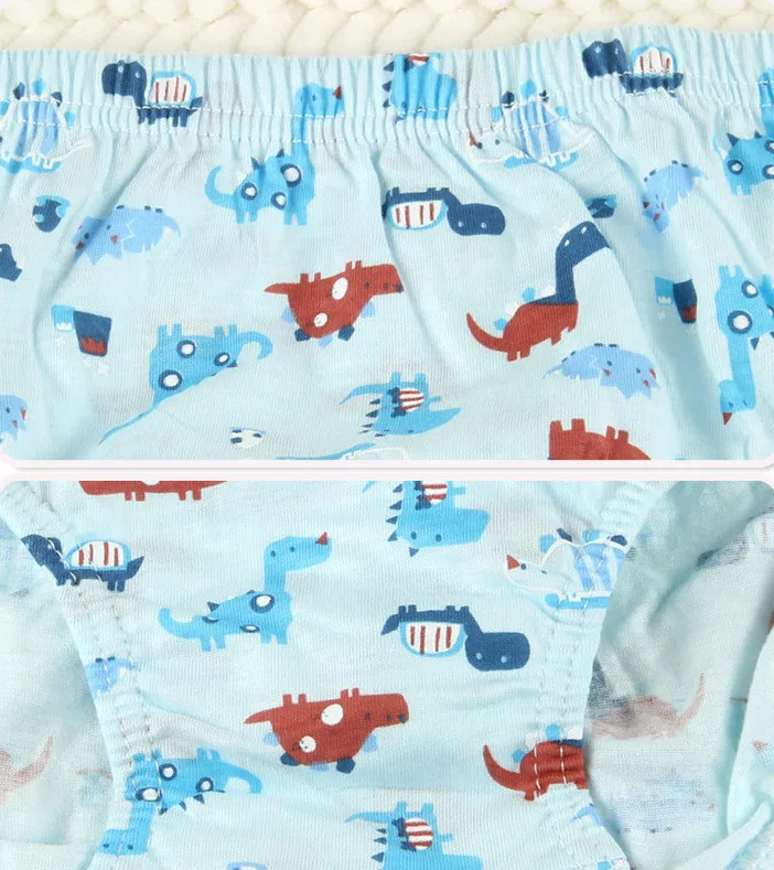5 Design Modal Boxers Briefs Underwear Underpants For Boys Kid Age: 3~8 ...