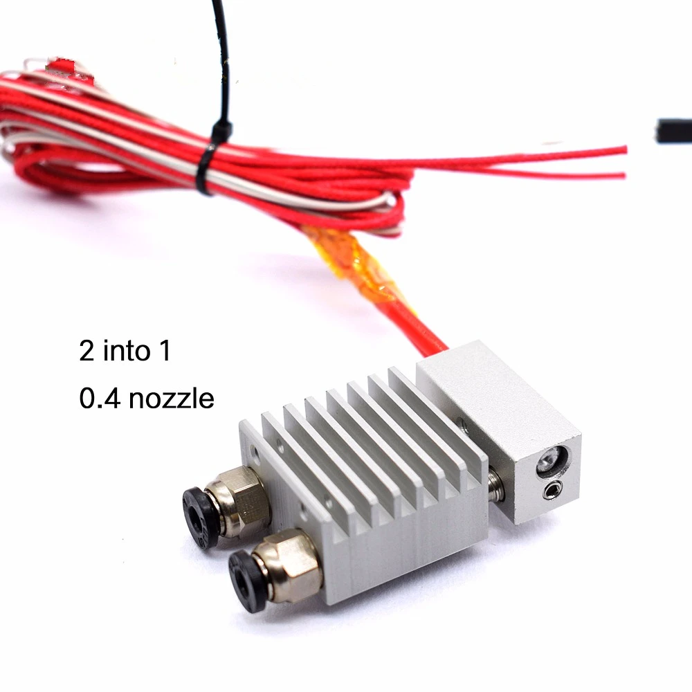 Mk7/mk8 Extruder Hotend Kit With M2 Wrench 3d Printer Heated Block ...