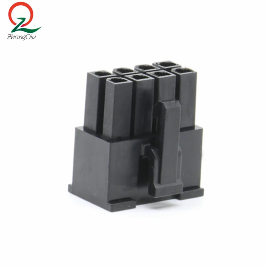 8 Pin Black Molex 5557 Male Power 4.2mm Connector - Buy Molex 5557 ...