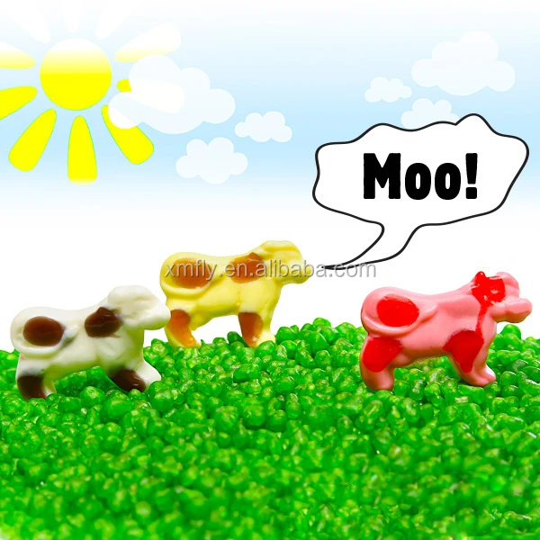 Custom Yummy Cow Animal Shape Gummy Candy -Alibaba.com