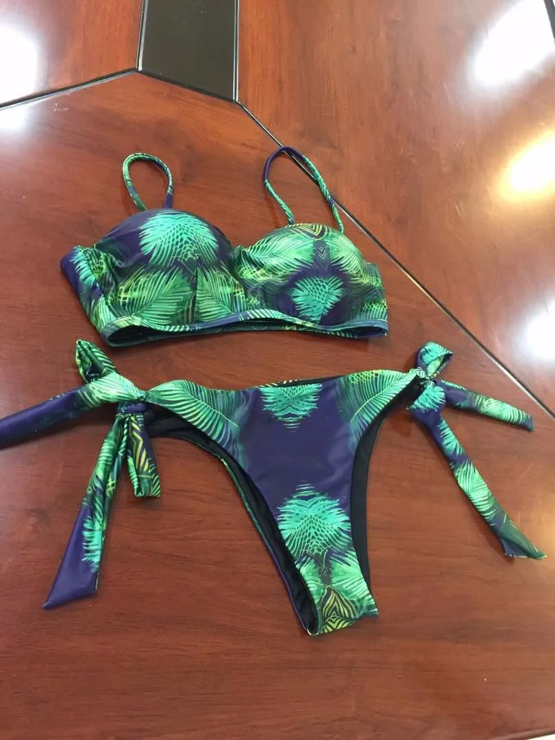 Latest Design Custom Bikini Manufacturer Brazilian Hot Sex String Neck