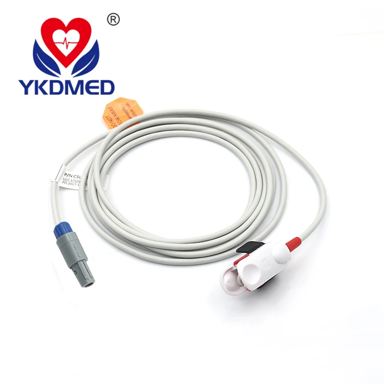 Compatible Edan Spo2 Sensor For M3,M3a,M3b,Peediatric Finger Clip Type ...