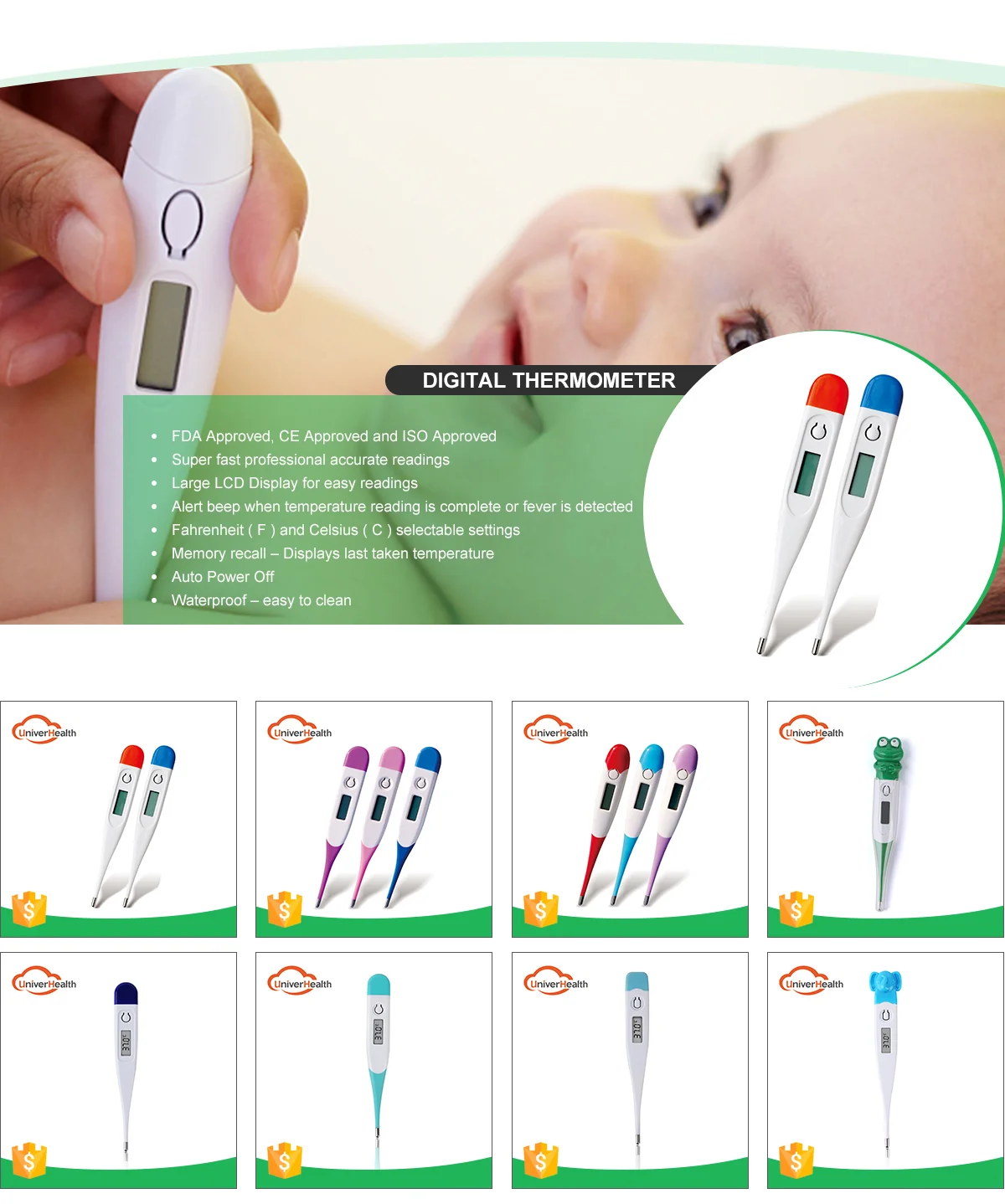 Hangzhou Universal Electronic Co., Ltd. - Digital Thermometer/Infrared ...