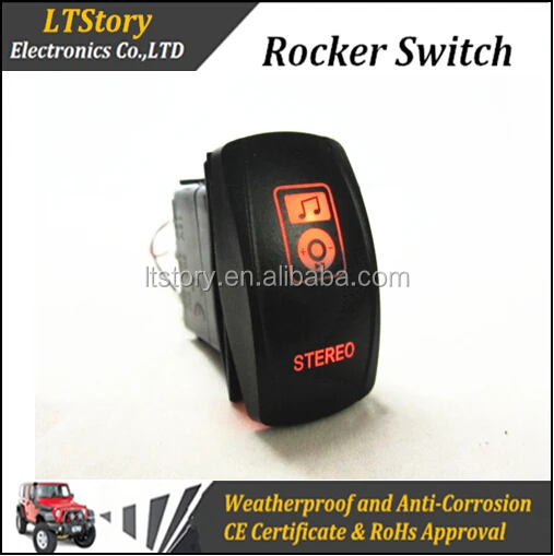 Rocker Switch Arb Carling Style Orange Led Illuminated On-off Awning ...