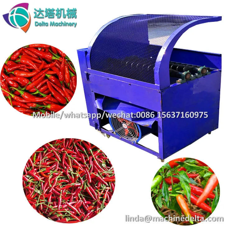 Capsicum Paprika Cayenne Pepper Picker/harvester/thresher,Hot Pepper ...