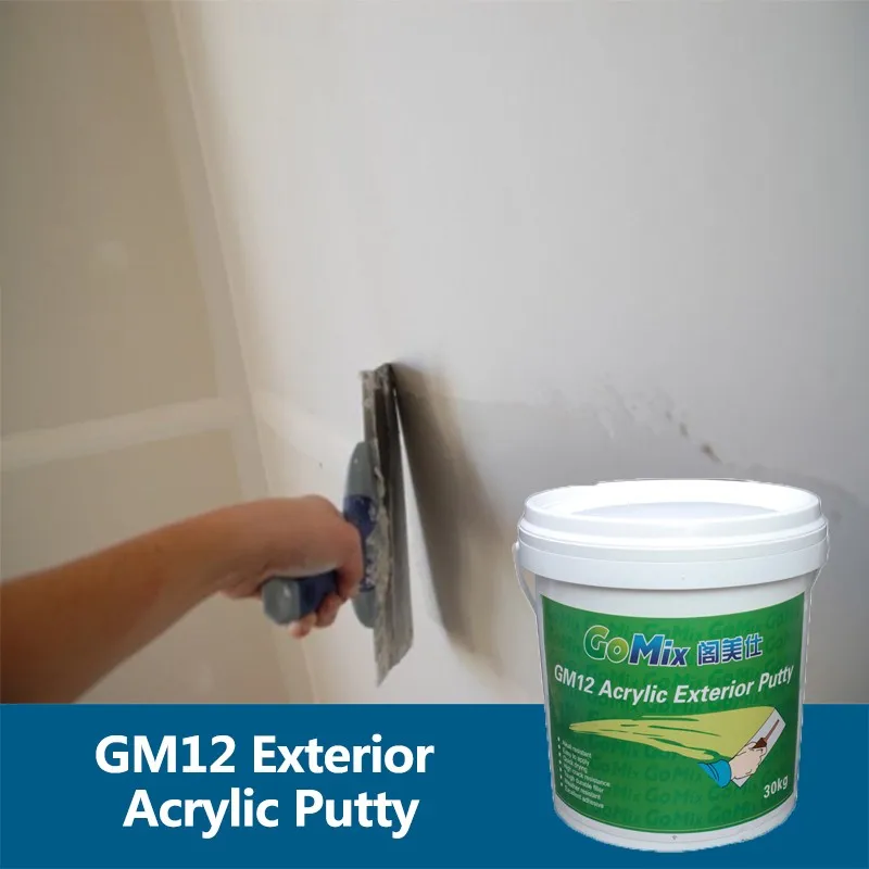Ready To Use Flexible Weather Resistant Gm12 Exterior Acrylic Putty ...