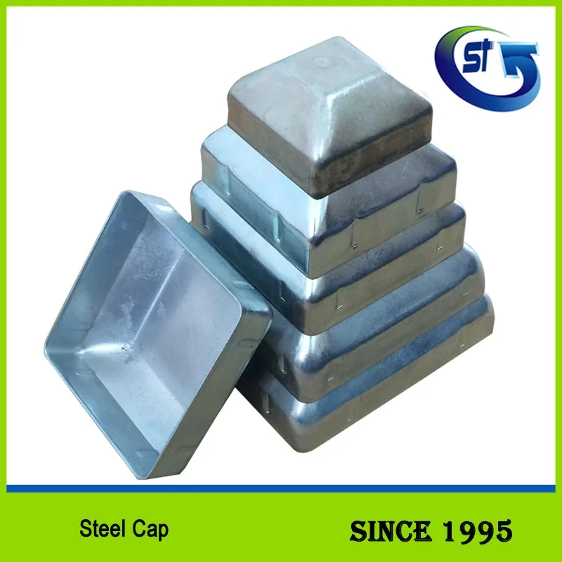 Galvanised Steel Cap For The Fence Post - Buy Pipe Fitting Steel Caps ...