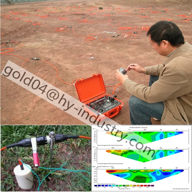 Geophysical Super Digital Dc Resistivity Meter High Deep Water Detector ...