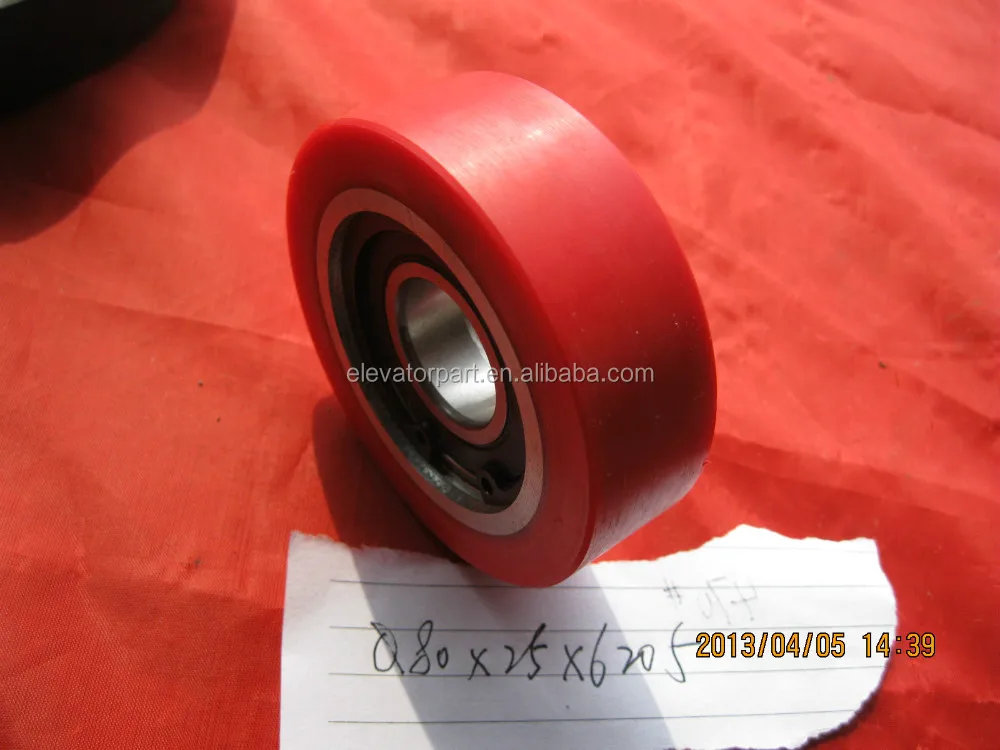 Roller Guide Spare Parts Polyurethane Wheels For Odis Elevator - Buy ...