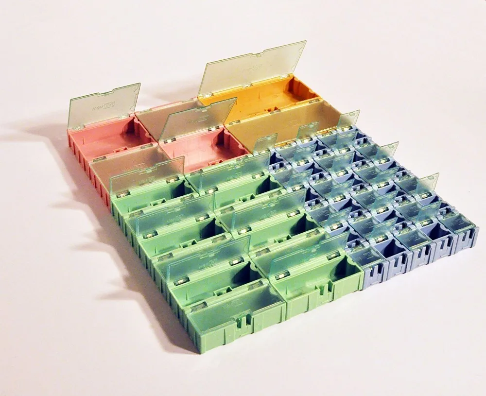 4 Types Smd Electronic Component Small-part Storage Boxes Cases - Buy ...