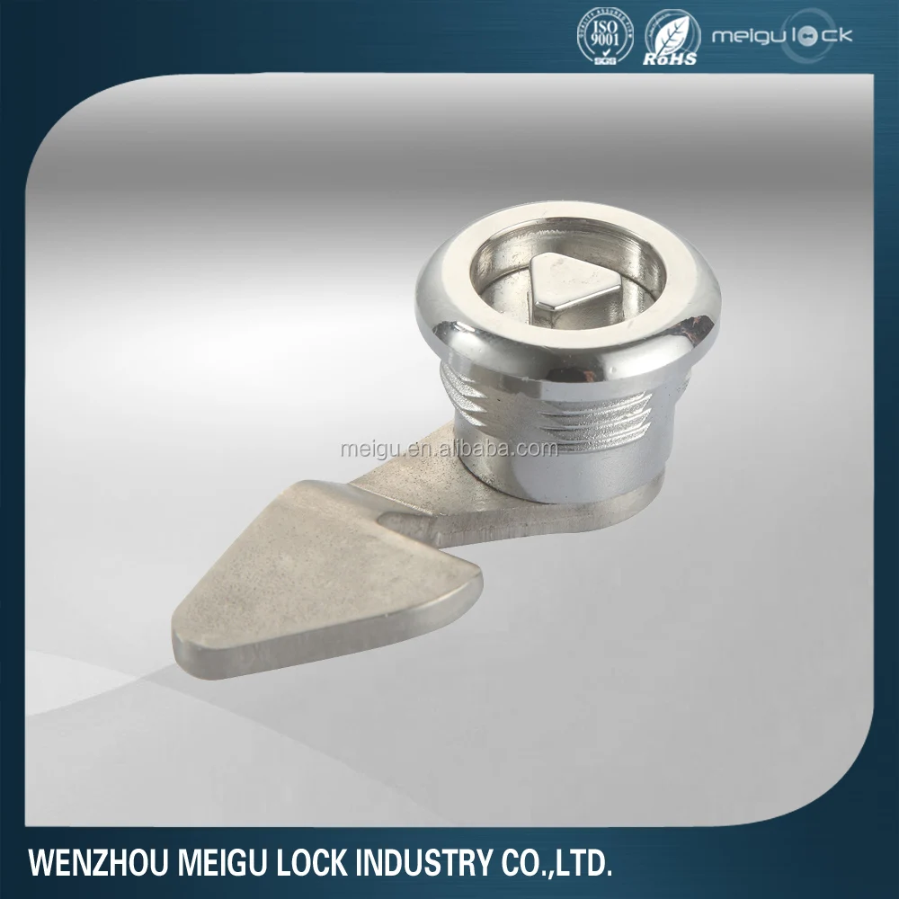 Cabinet Door Triangle Cam Lock With Hook - Buy Cam Lock,Cabinet Lock ...