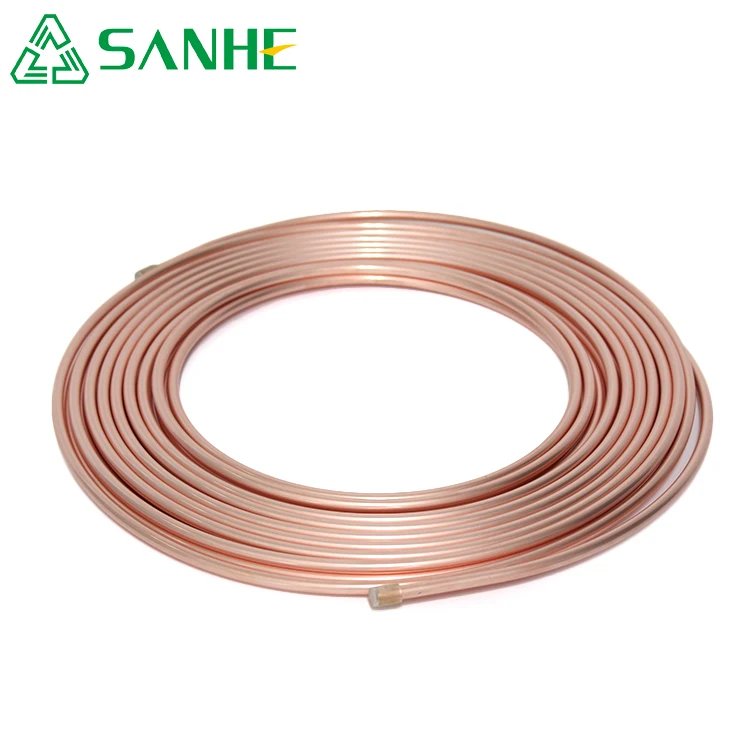 Thin Wall Pancake Coil Refrigeration Copper Tube Copper Pipe - Buy ...