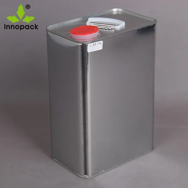 5l Steel Can Metaljerry Can Square Engine Oil 5 Liter Oil Tin Can With ...