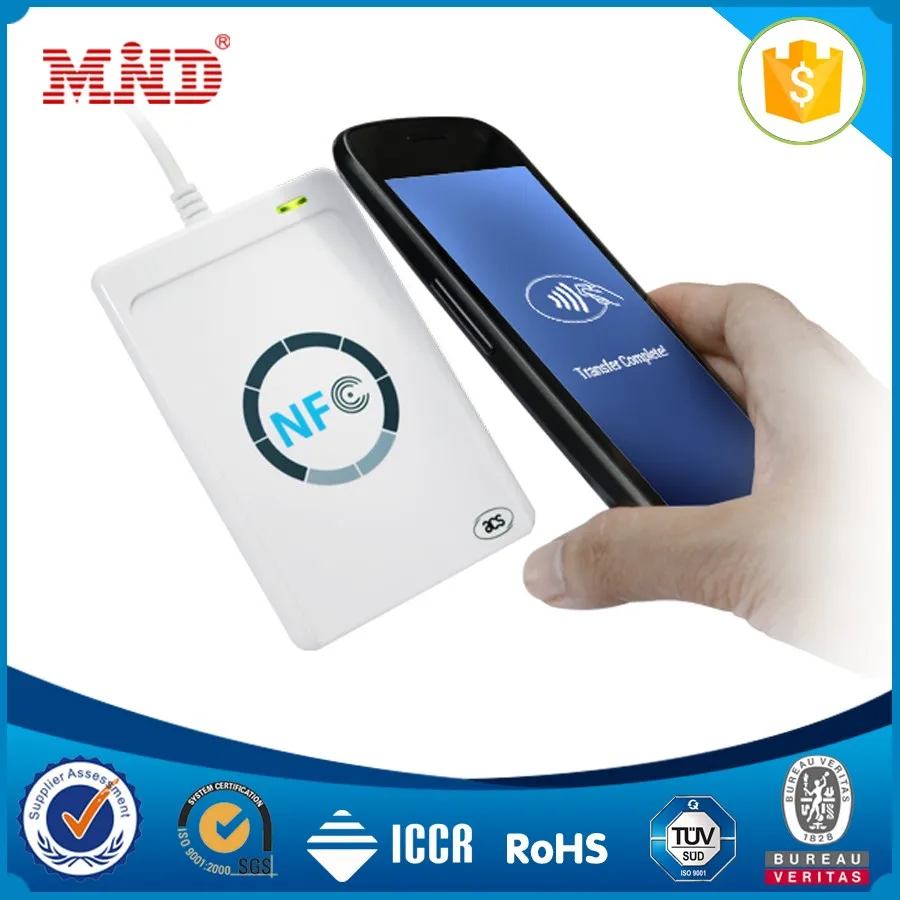Rfid Acr122 Nfc Usb Contactless Smart Card Reader - Buy Smart Card ...