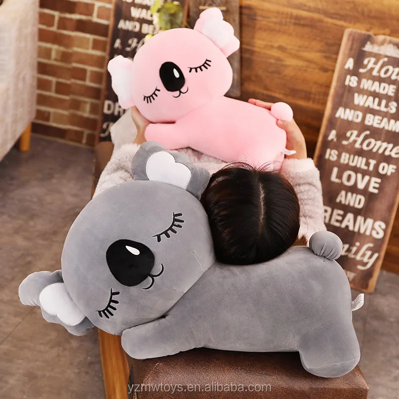 Super Soft Plush Sleeping Kola Toy Cute Stuffed Koala Animal Toy ...