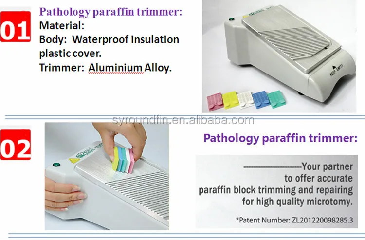 Ce Certification Tr302 Histology Paraffin Wax Trimmer With Top Quality ...