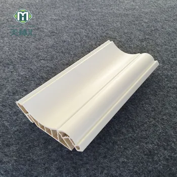 Pvc White Plastic Ceiling Cornice Moulding Clear Pu Polyurethane ...