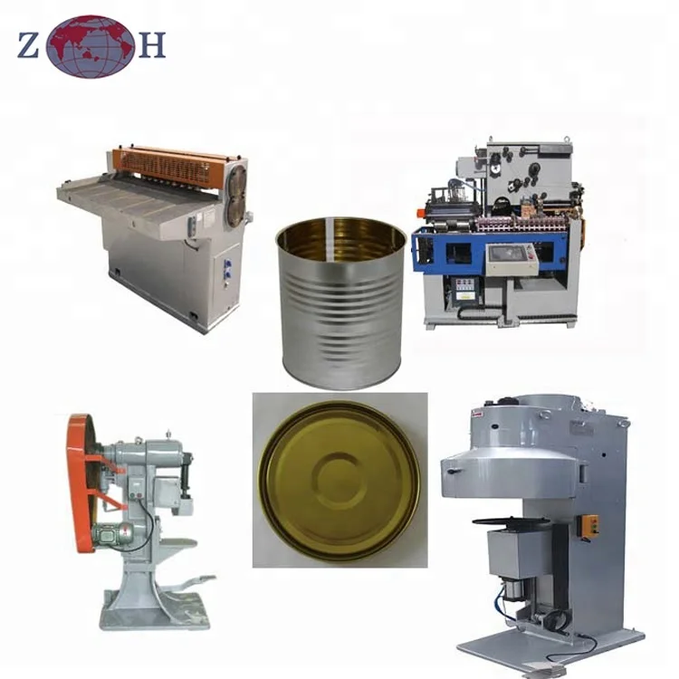 1-5l Metal Round Can Production Line - Buy Can Production Line ...