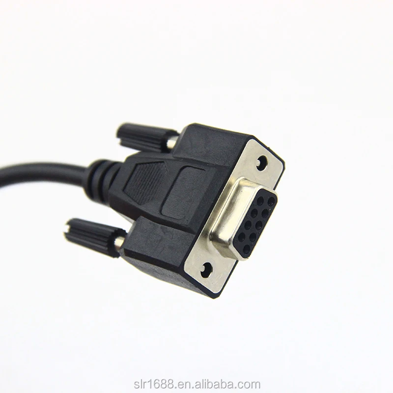 DB25 Male to DB29 Male + DB9 Female Y Splitter Cable