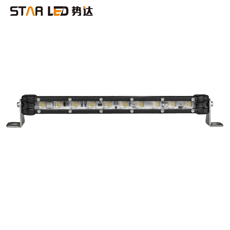 Super Slim Led Light Bar 10leds High Bright White - Buy Offroad Led ...