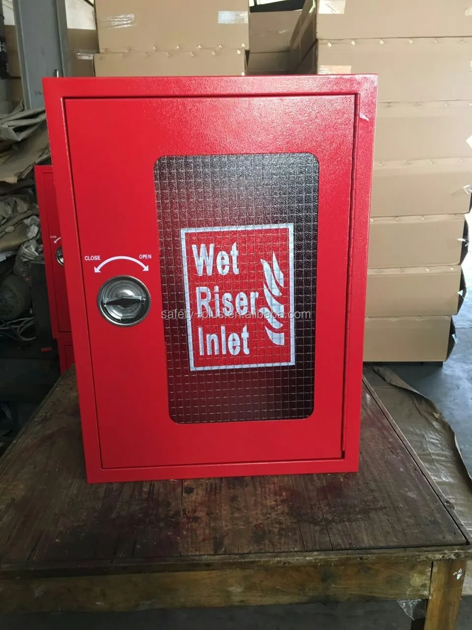 Aluminium Flame Door Fire Cabinet Hydrant Box for Fire Hydrant