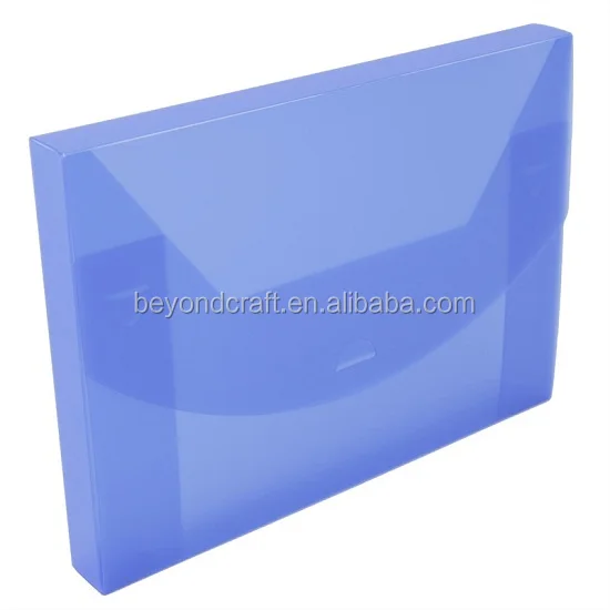 Stationery Folders A4 A5 Plastic File Box Pp - Buy Stationery Folders ...