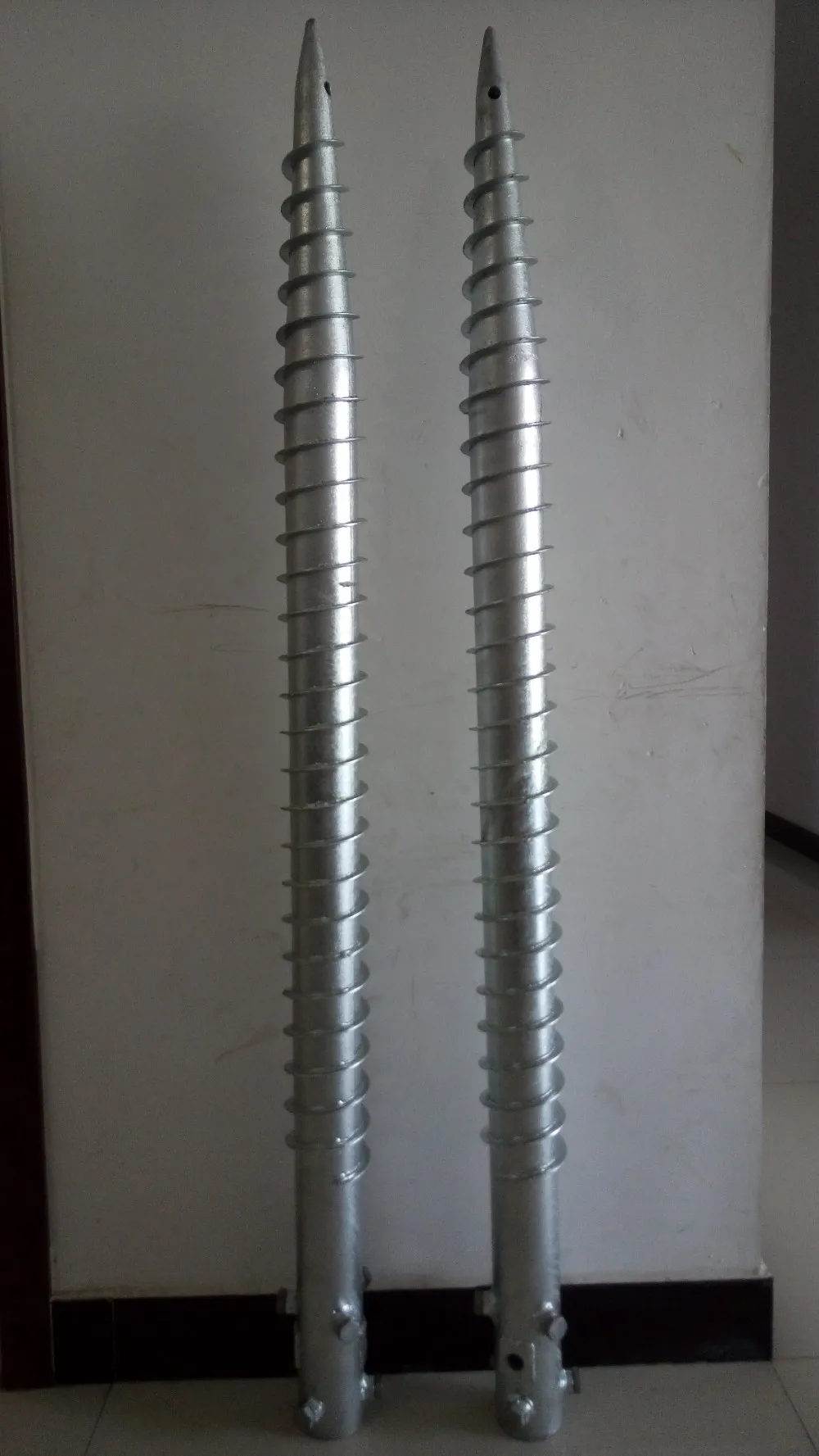 Earth Screw Anchor Ground Pole Helix Factory - Buy Ground Screw Pole ...