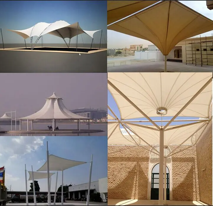 Shade Fabric Architecture,Tensile Fabric Structures - Buy Tensile ...