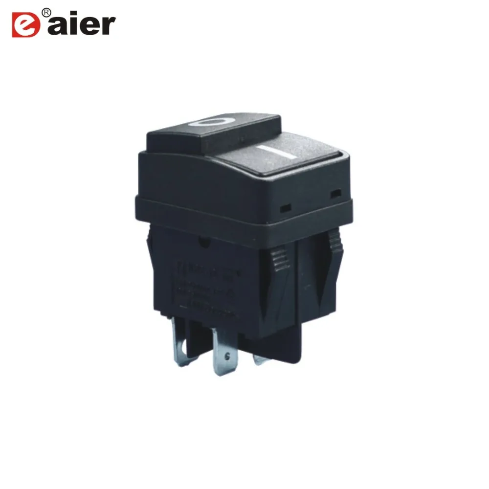 Kd2 202 Cqc Black On On 2 Way Dpdt 6pin Rocker Switch With Solder ...