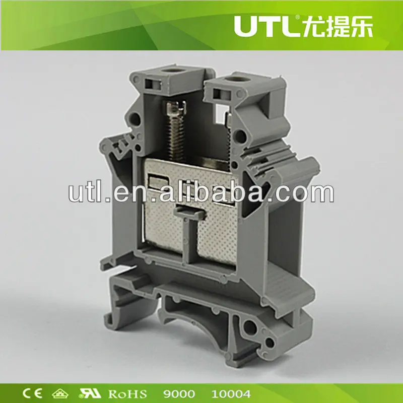 Uk16n Din Rail Mounted Screw Terminal Block 16mm - Buy Industrial ...
